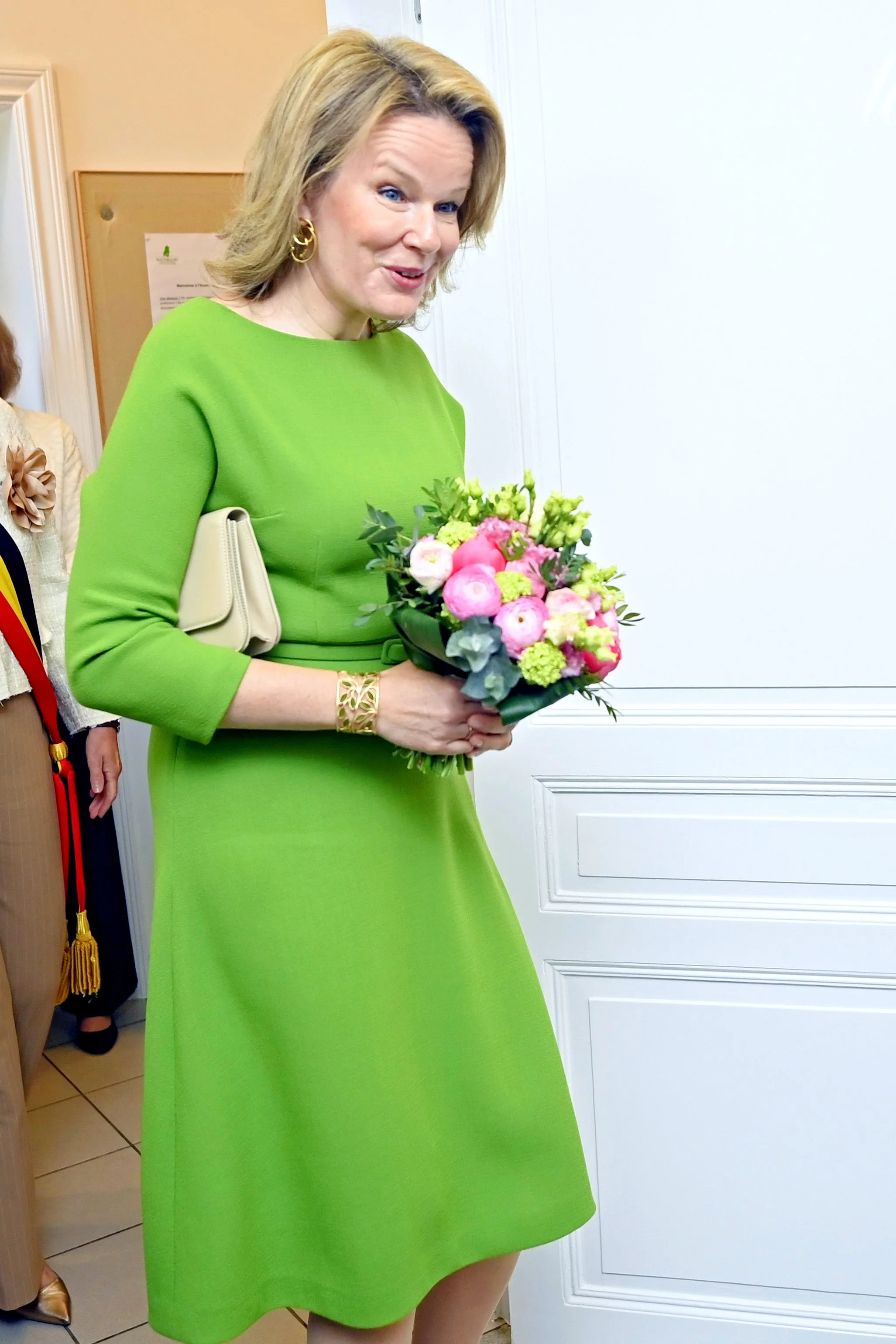 Queen Mathilde Visits Academy of Music and Speech Arts in Waterloo ...