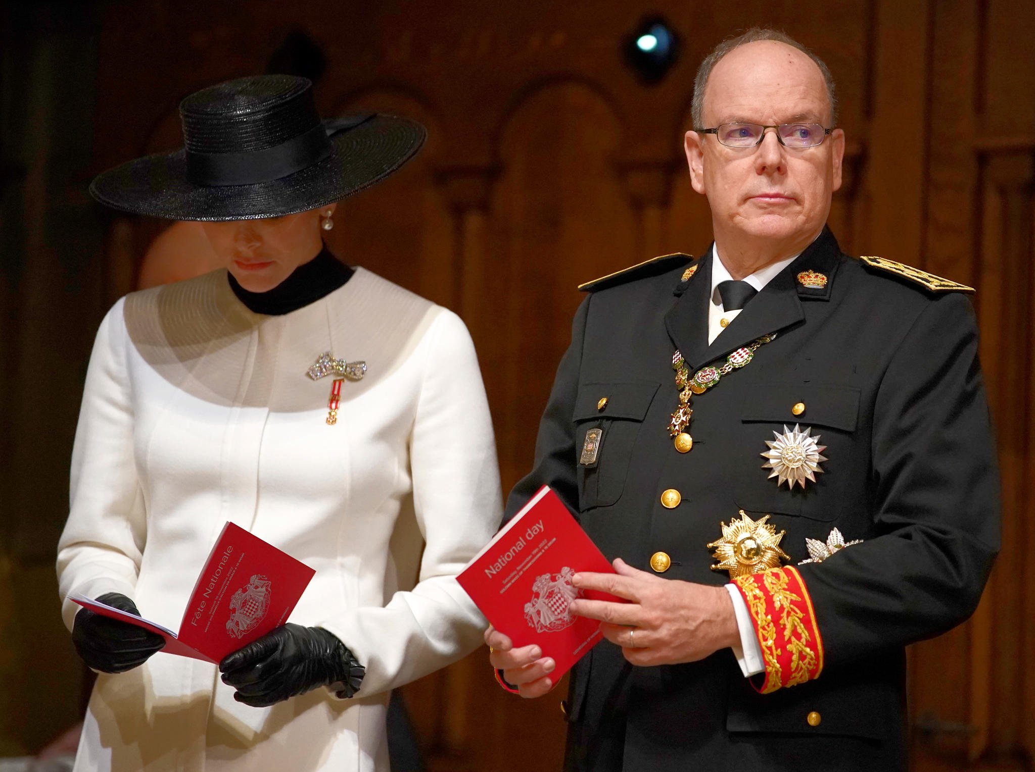 The Prince and Princess of Monaco Attend National Day 2022 Celebrations ...
