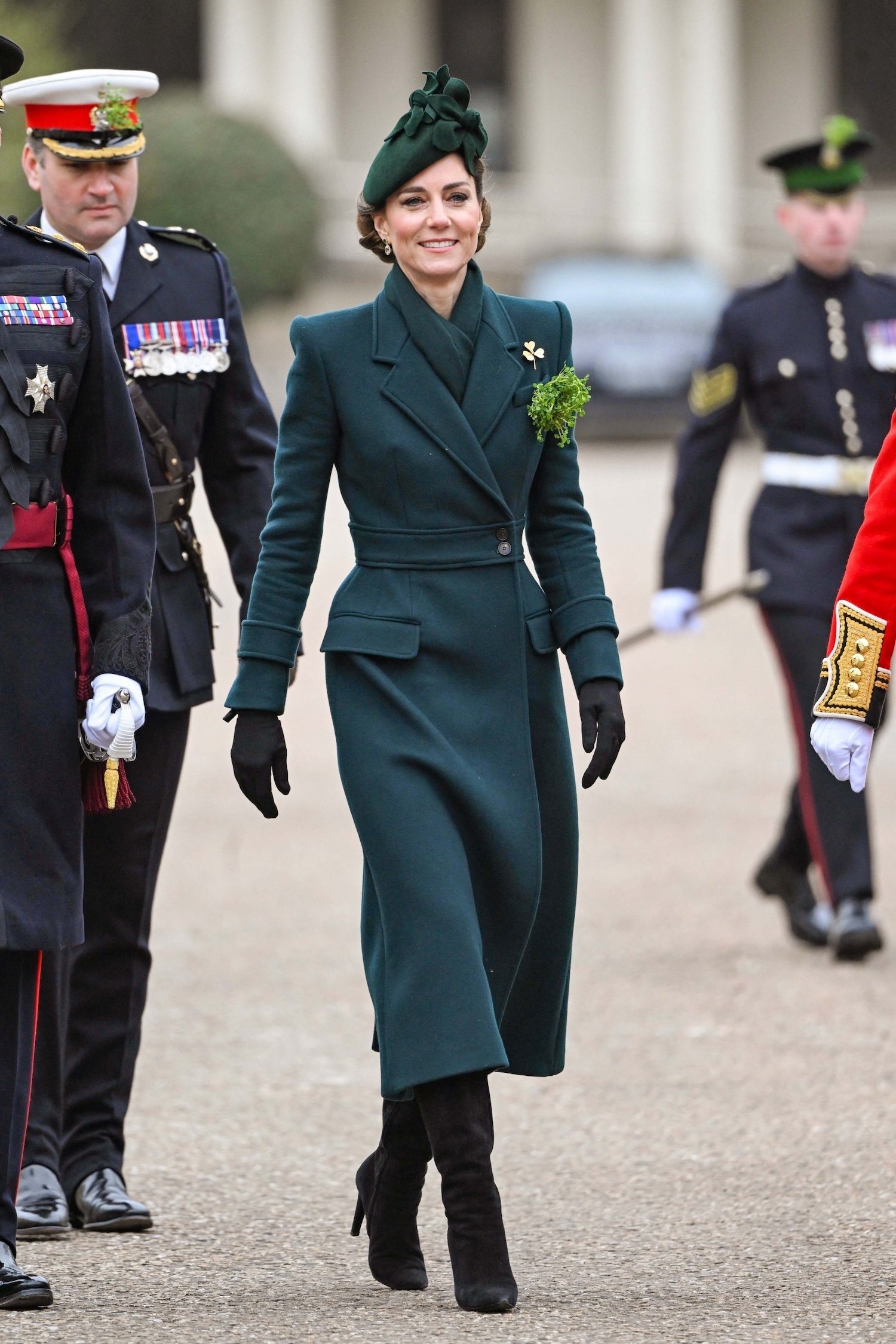 The Princess of Wales Attends the 2025 Irish Guard's St. Patrick's Day ...