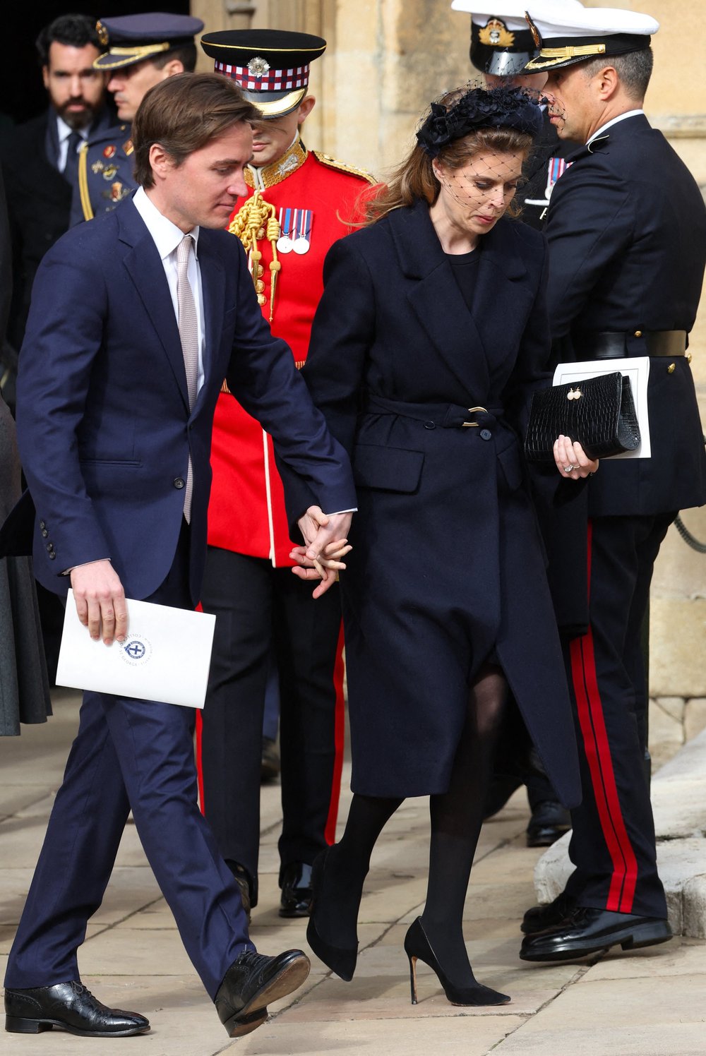 Princess Beatrice Attends Thanksgiving Service for King Constantine II ...