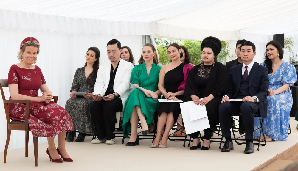 Queen Mathilde Attends Queen Elisabeth Voice Competition 2023 Award ...