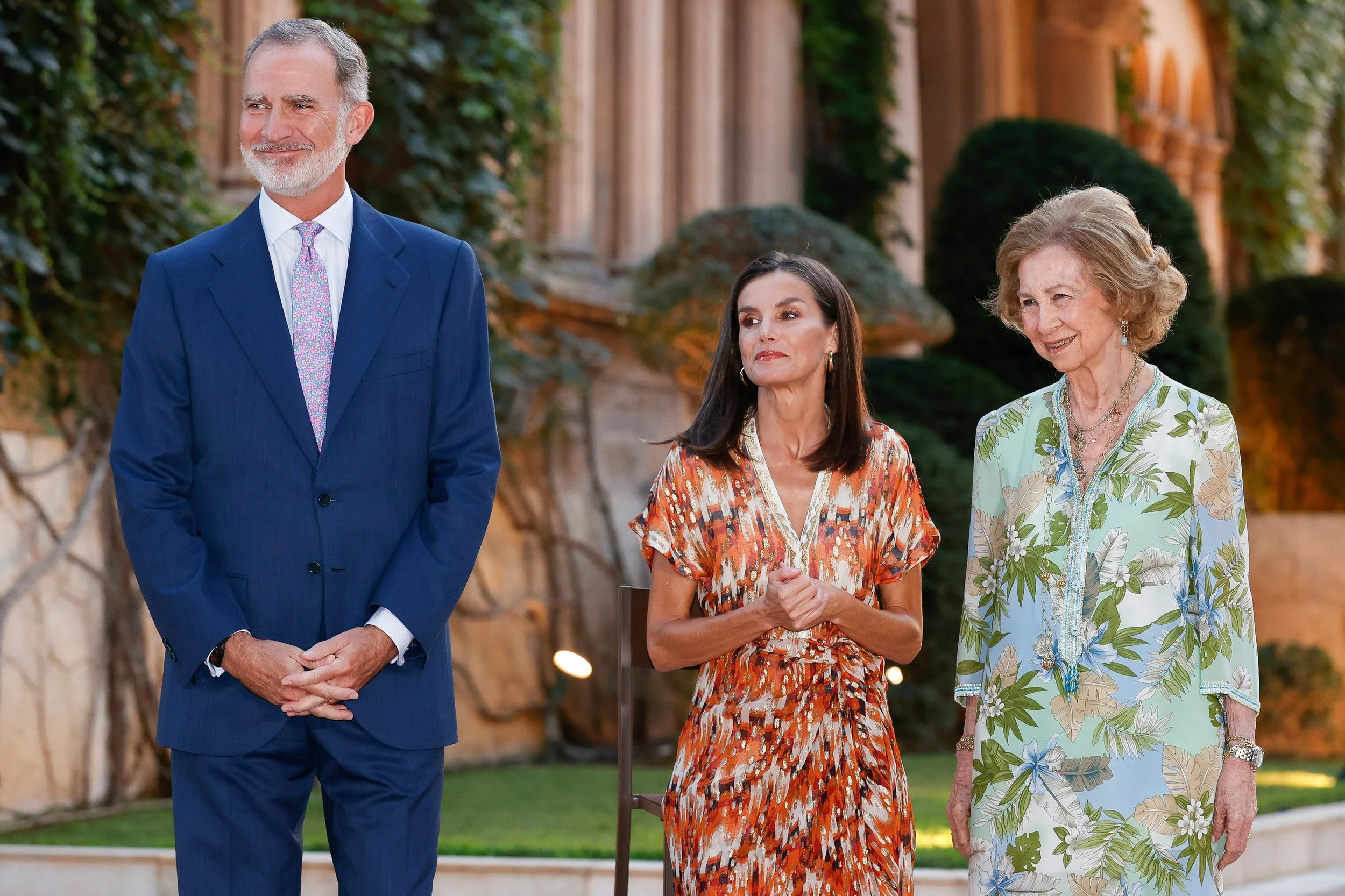 The King and Queen of Spain Host Dinner at Marivent Palace — Royal ...