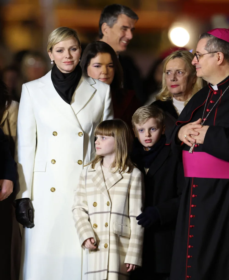 The Prince and Princess of Monaco Attend Sainte-Dévote Celebrations ...