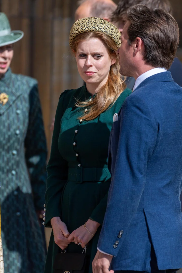 Princess Beatrice Attends Easter Sunday Service 2025 — Royal Portraits ...