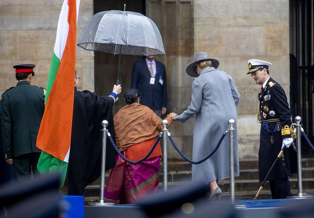 The King and Queen of the Netherlands Welcome the President and First ...
