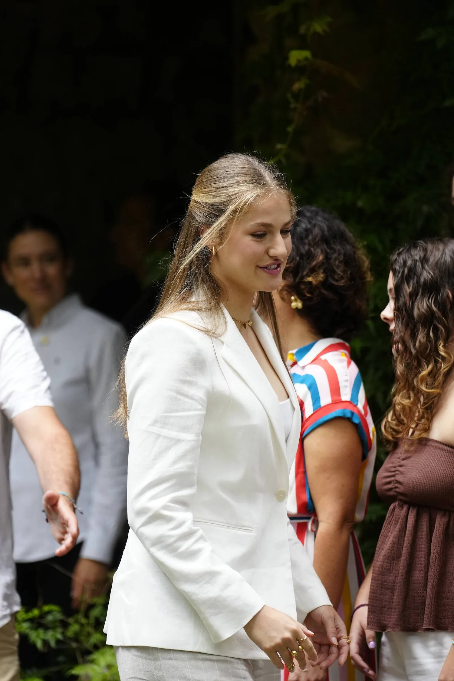 The Princess of Asturias and Infanta Sofia Visit the Village of Sant ...
