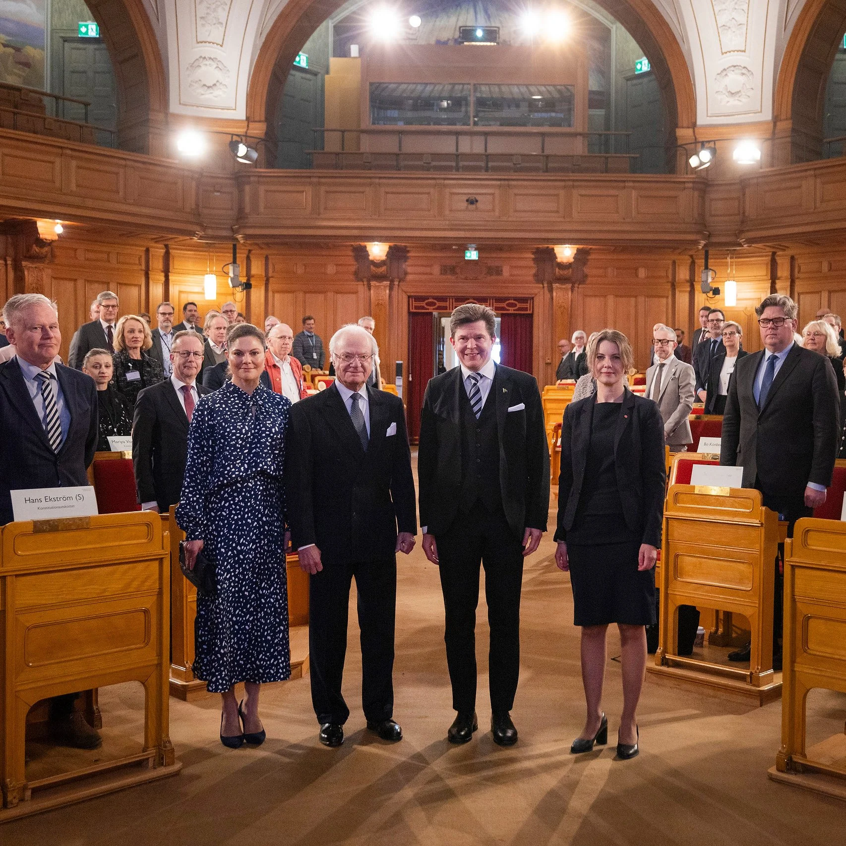 Crown Princess Victoria Marks 50th Anniversary of Instrument of ...