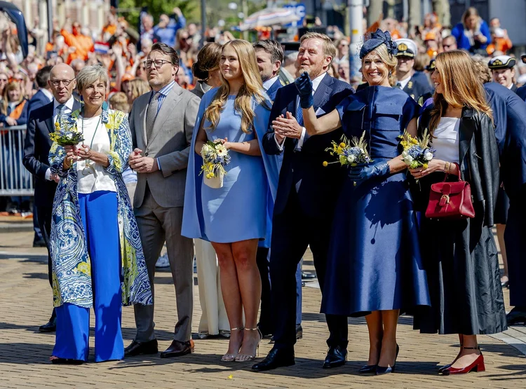 The King and Queen of the Netherlands Celebrate King's Day 2025 in ...