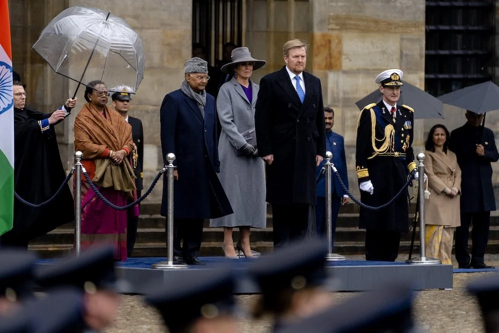 The King and Queen of the Netherlands Welcome the President and First ...