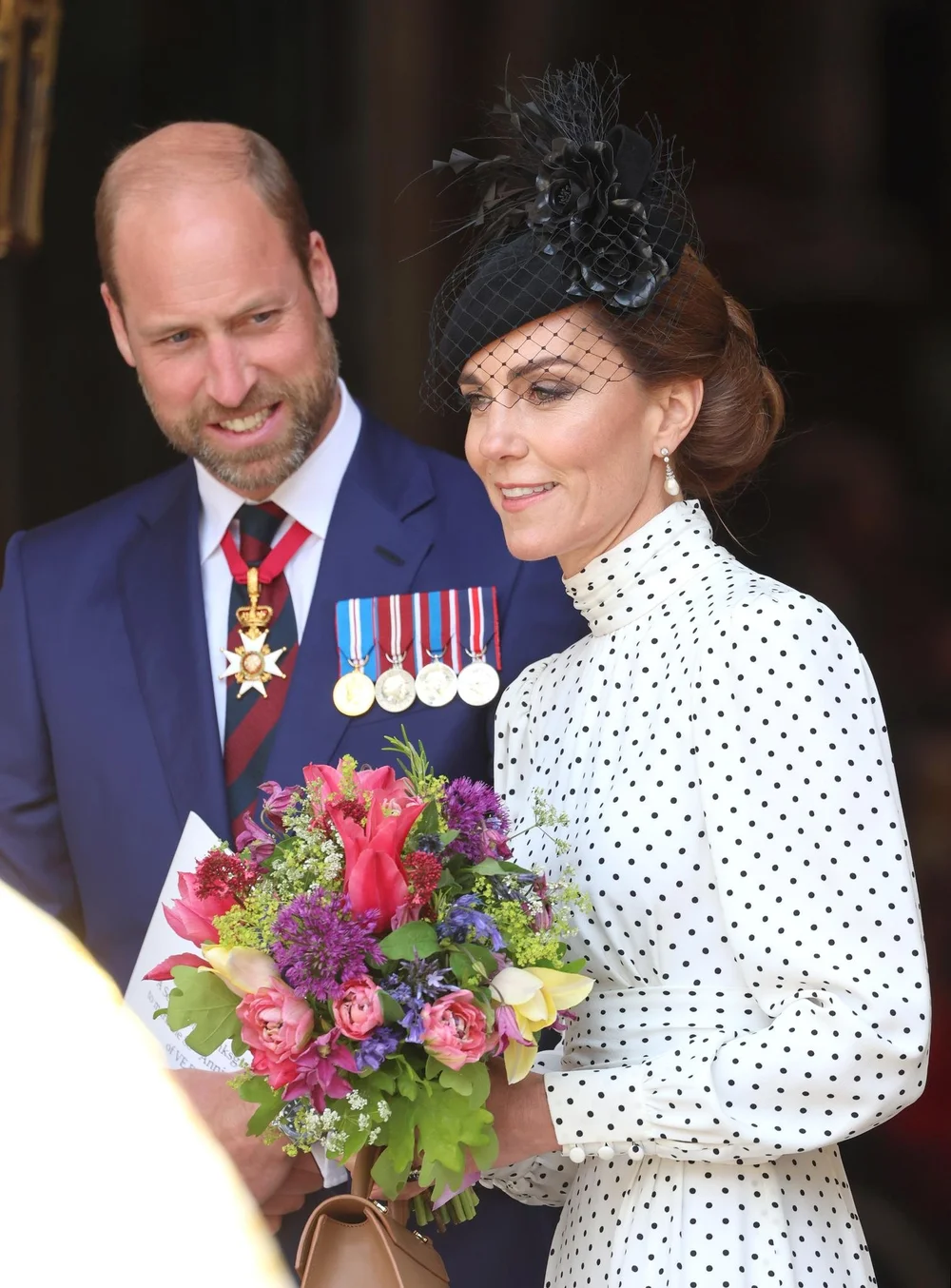 The Prince and Princess of Wales Attend Thanksgiving Service to Mark ...