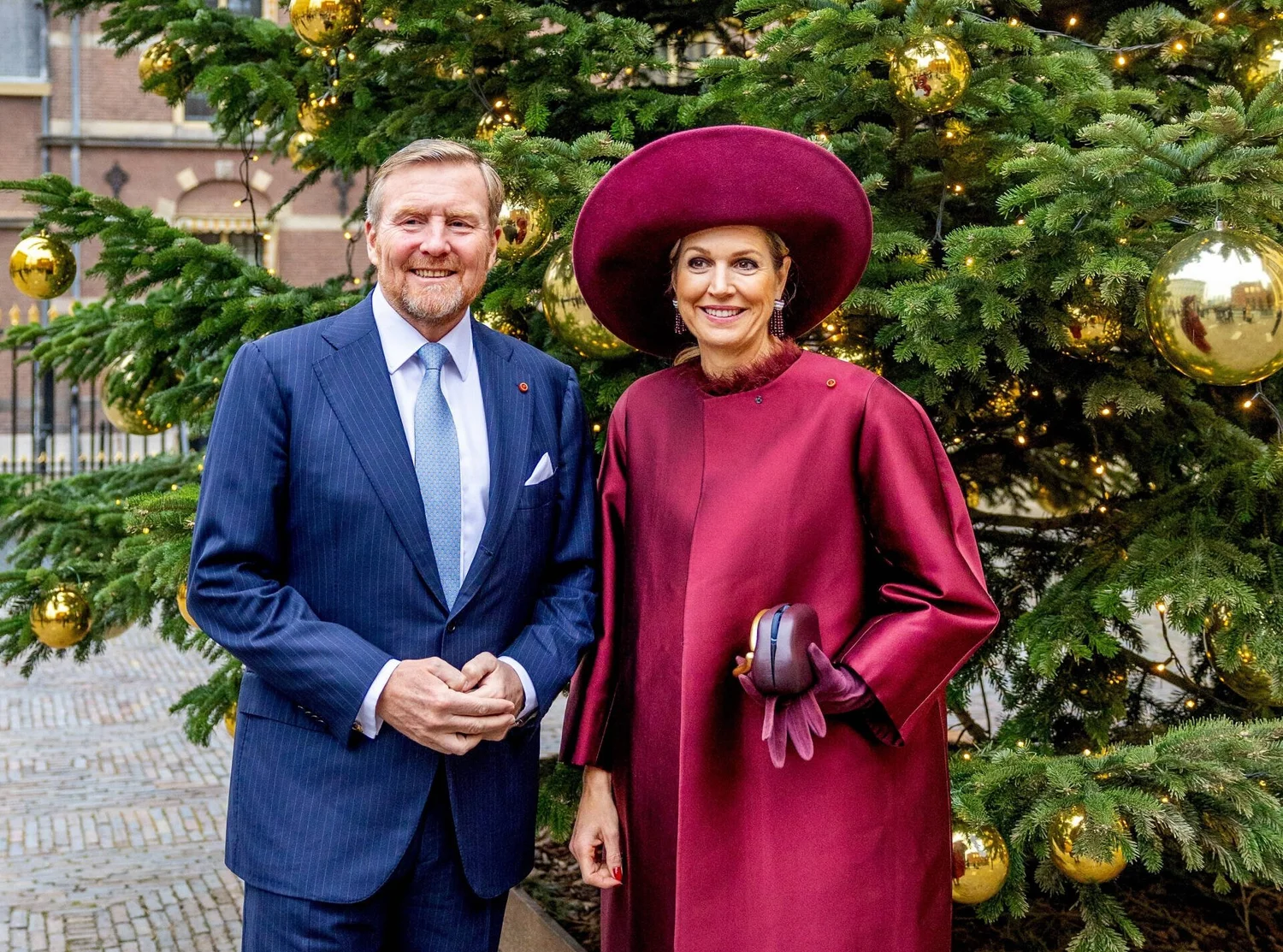 The King and Queen of The Netherlands Attend Luncheon Hosted by the ...