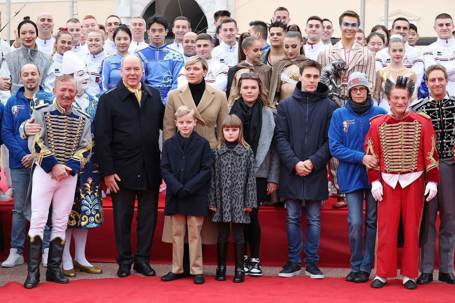 The Prince and Princess of Monaco Attend the Circus Parade — Royal ...