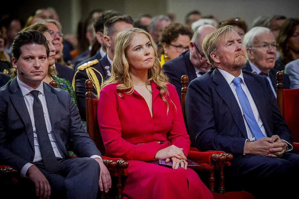 The Princess of Orange Attends State General Session in The Hague ...