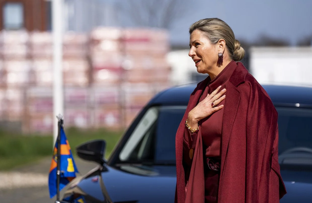 Queen Maxima Visits Mann Group in Raalte — Royal Portraits Gallery