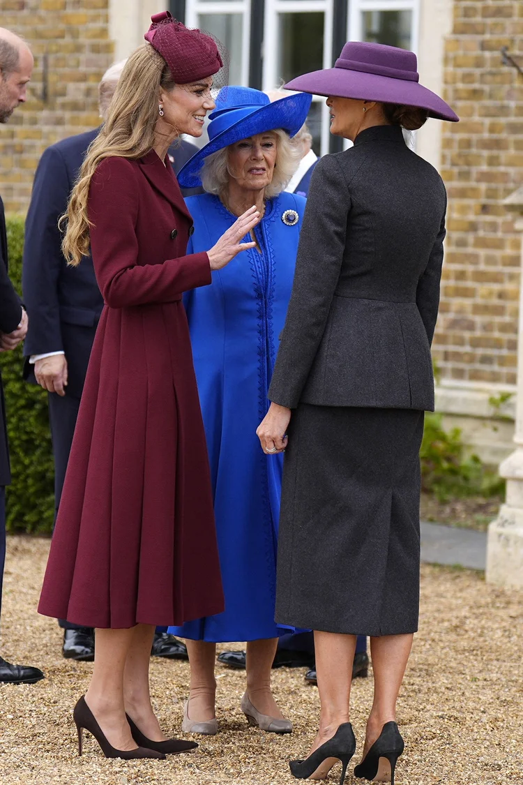 The Prince and Princess of Wales Welcome the President and First Lady ...