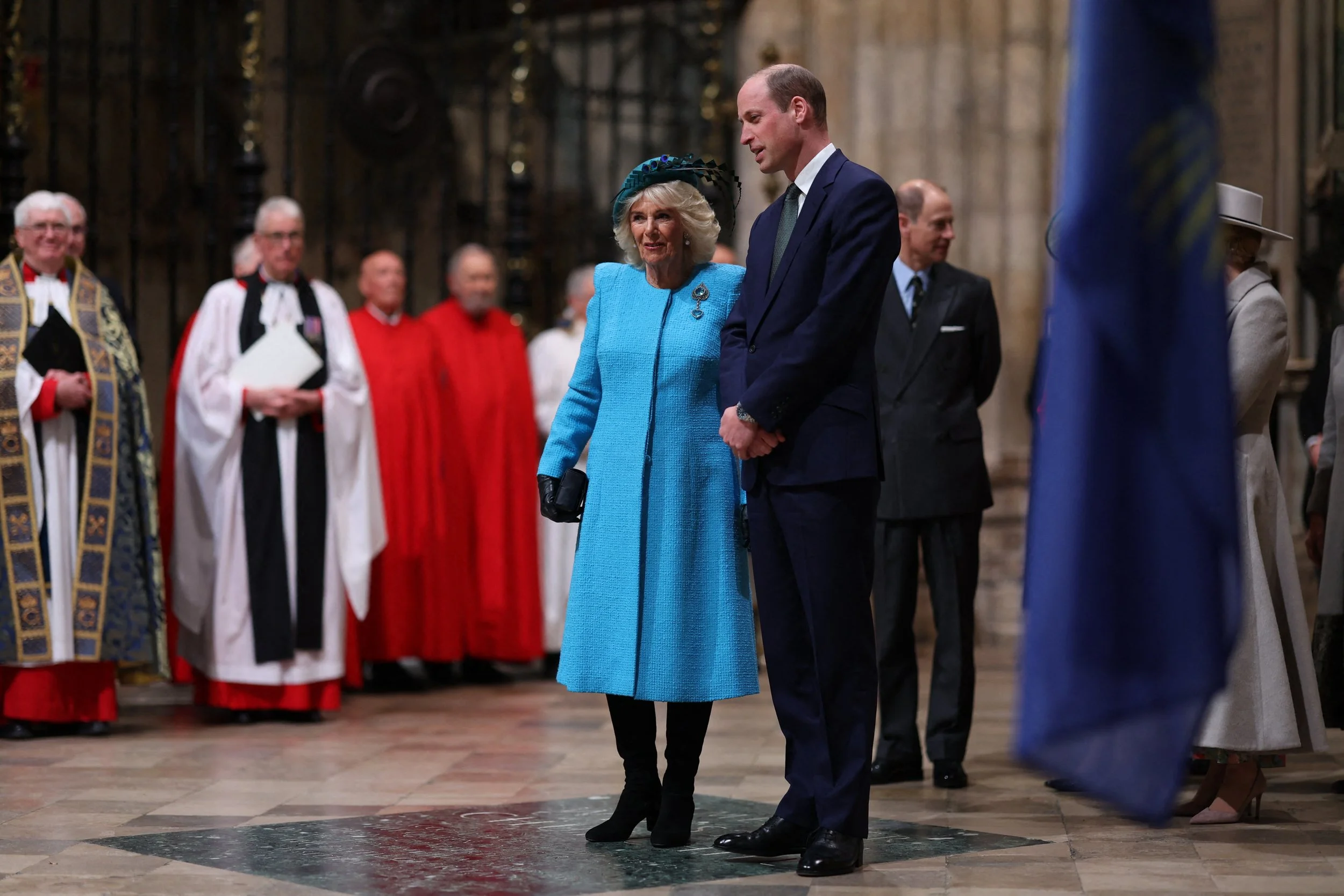 Queen Camilla Attends Commonwealth Day Service 2024 — Royal Portraits ...