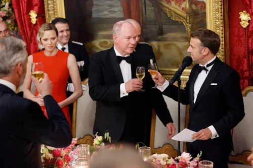 The Prince and Princess of Monaco Host State Banquet in Honour of the ...