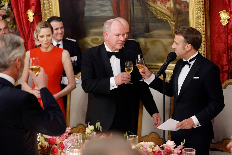 The Prince and Princess of Monaco Host State Banquet in Honour of the ...