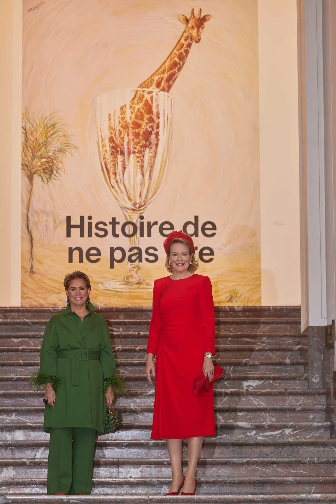Queen Mathilde and Grand Duchess Maria Teresa Visit BOZAR — Royal ...