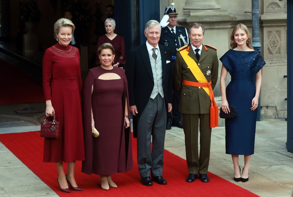 The King and Queen of the Belgians Attend Accession to the Throne ...