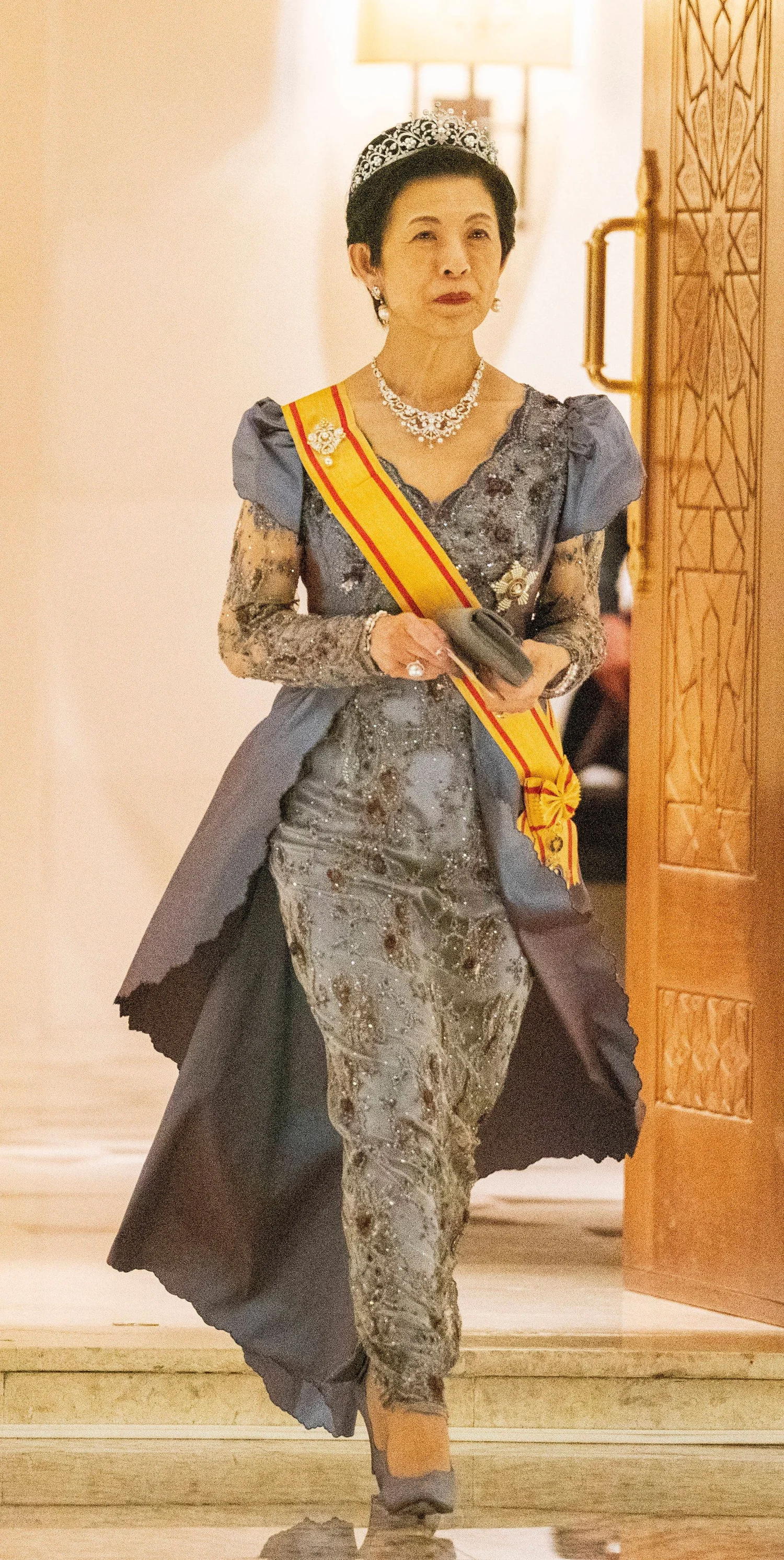 The Princess Takamado and Princess Tsuguko Attend Wedding Banquet of ...