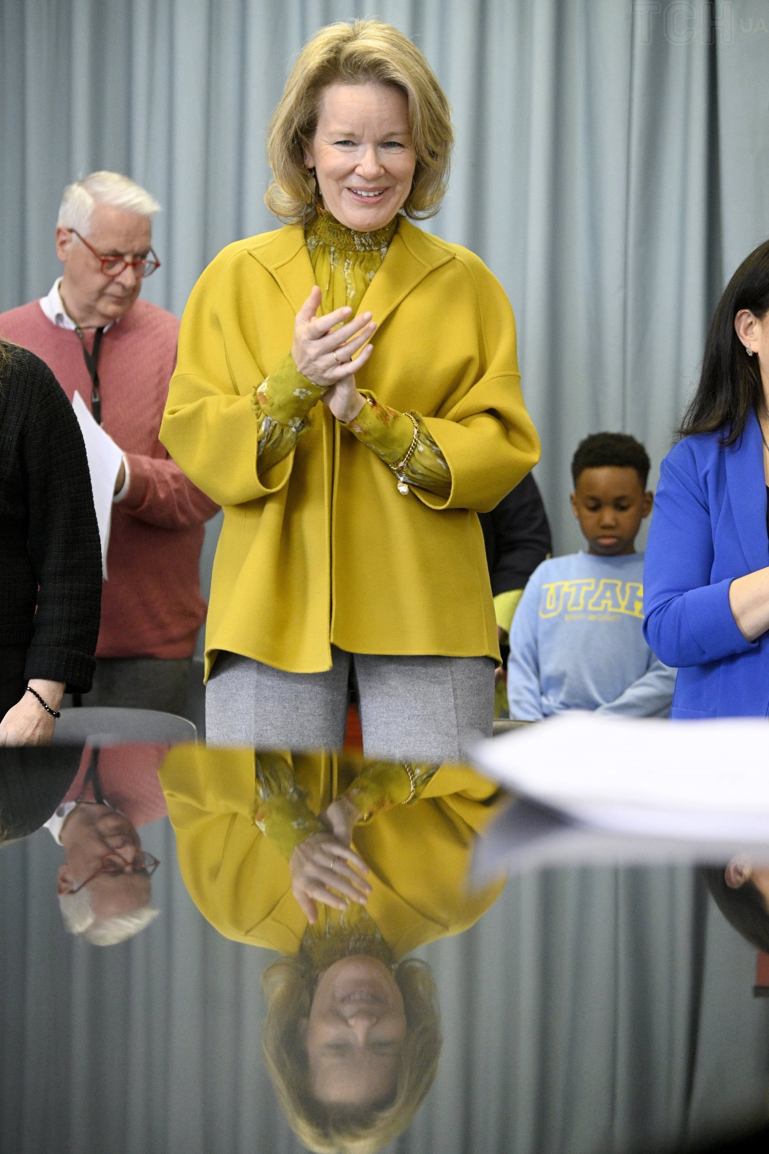 Queen Mathilde Attends Singing Workshop at Federal Opera House — Royal ...