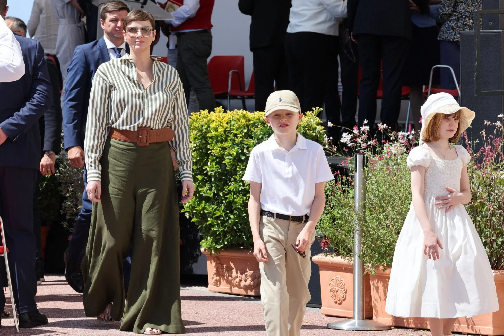 The Princely Family of Monaco Attend Grimaldi Historical Sites Festival ...