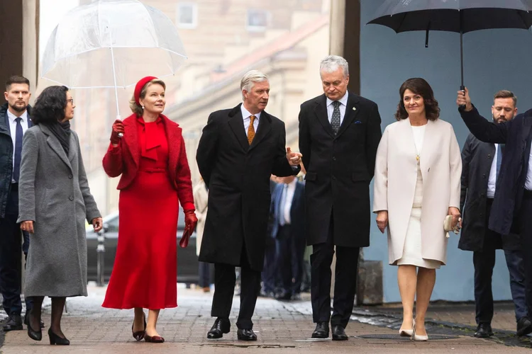 The King and Queen of the Belgians' State Visit to Lithuania, Day 2 ...