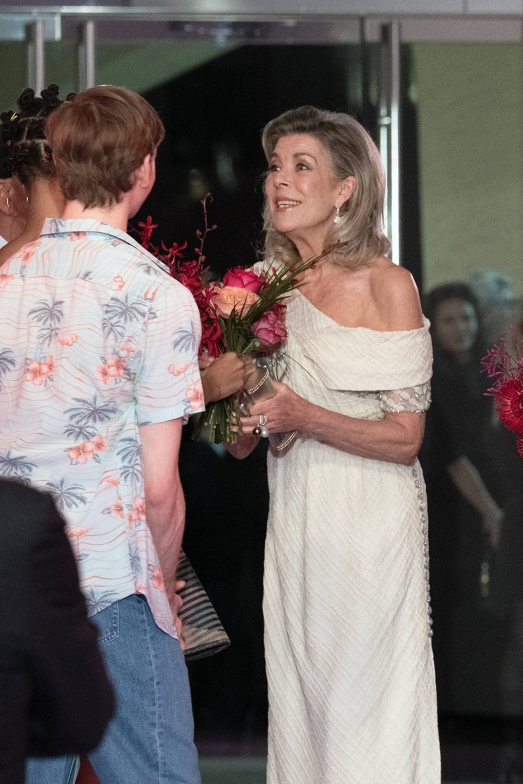 Princess Caroline Attends Rose Ball 2025 — Royal Portraits Gallery
