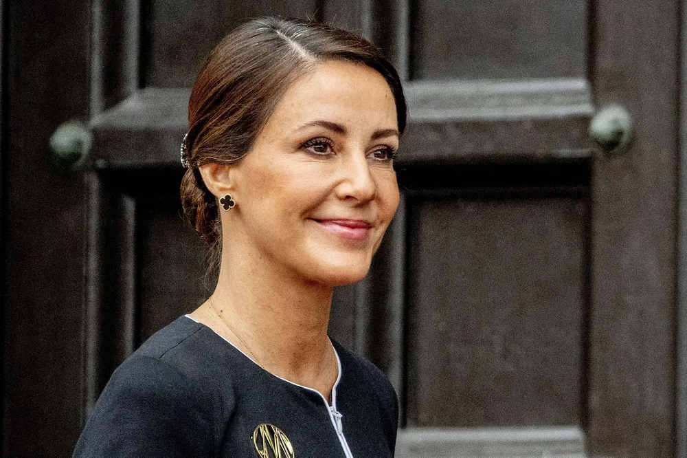 Princess Marie Attends Luncheon Celebrating Queen Margrethe II's Golden ...