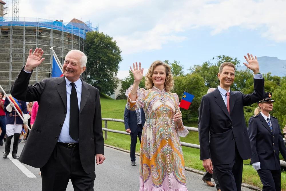 The Hereditary Prince and Princess of Liechtenstein Celebrate National Day 2023 — Royal ...