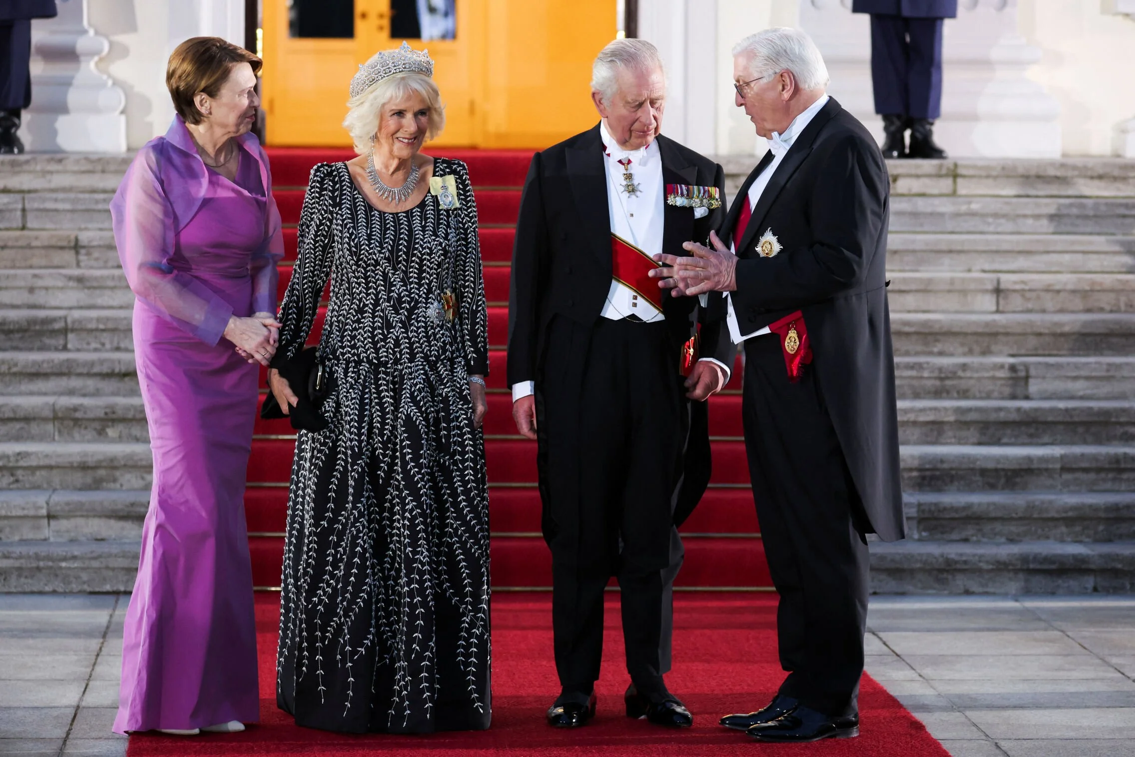 The King and Queen of the United Kingdom Attend State Banquet in Berlin ...