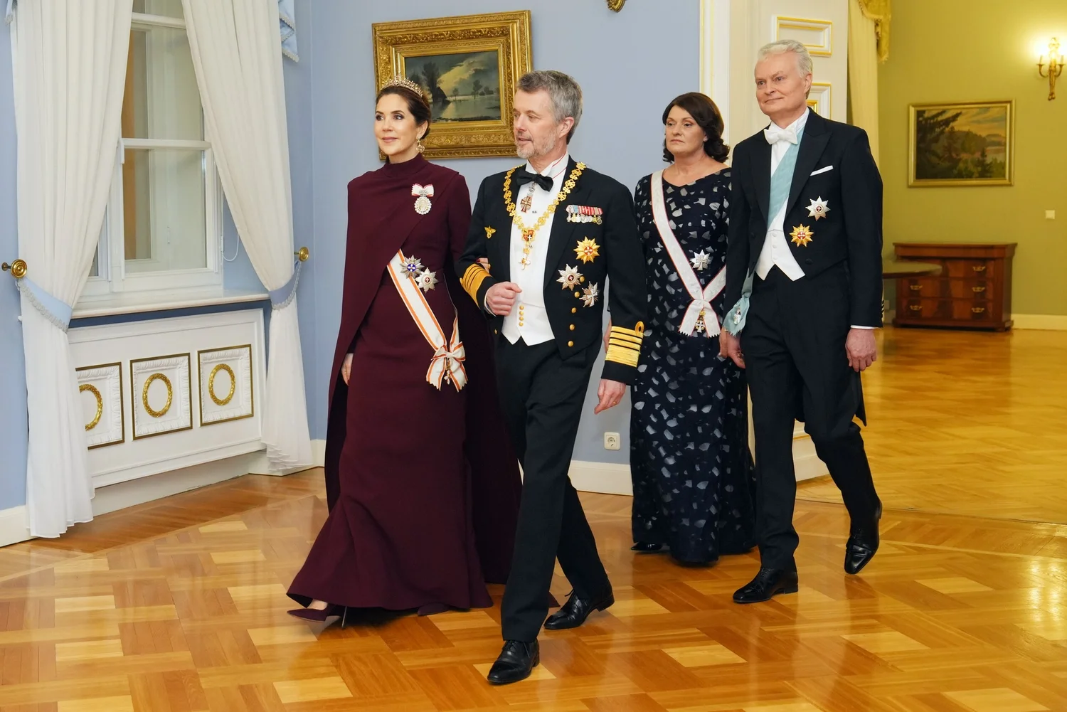 The King and Queen of Denmark Attend State Banquet in Vilnius — Royal ...