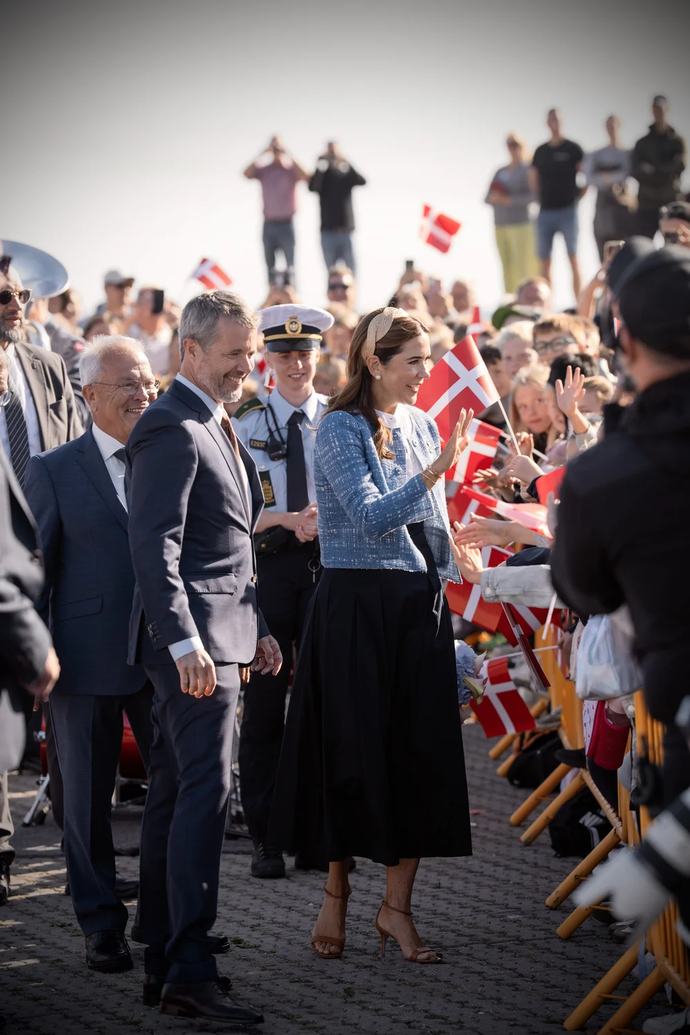 The King and Queen of Denmark Tour Frederikshavn — Royal Portraits Gallery