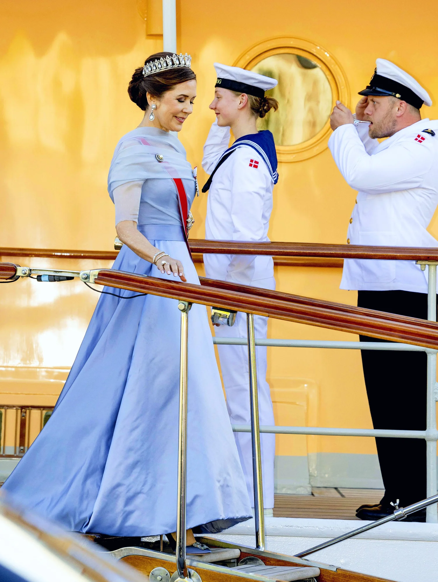 The King and Queen of Denmark Attend State Banquet Hosted by the King ...