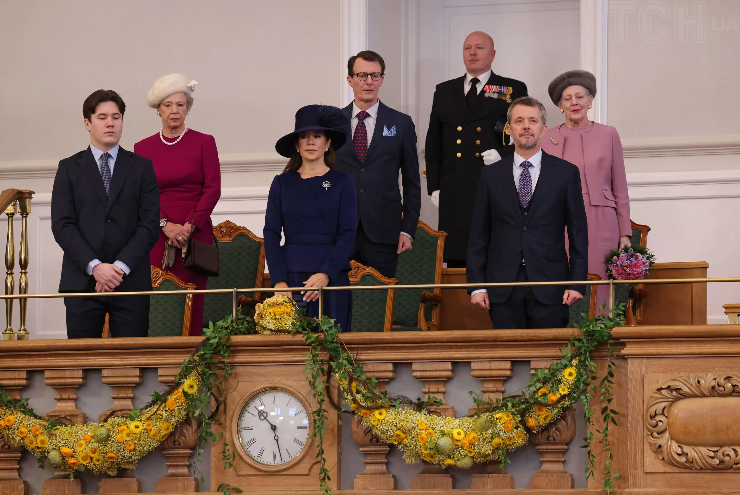 The King and Queen of Denmark Attend Parliament's Celebration for the ...