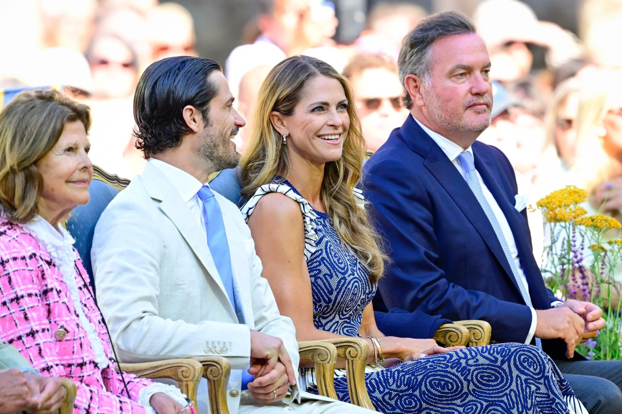 Princess Madeleine Attends Crown Princess Victoria's 48th Birthday ...