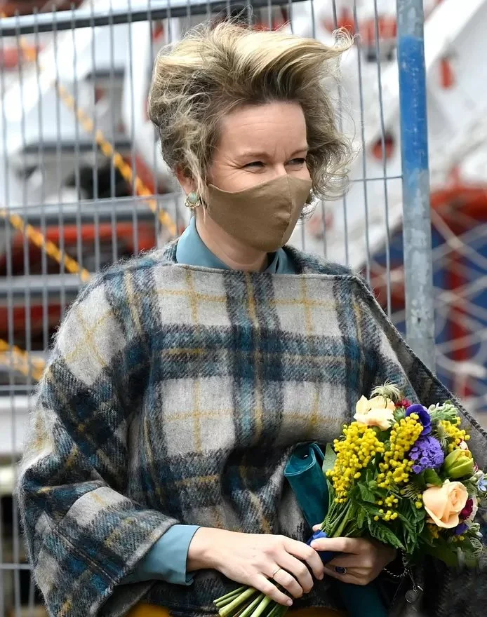 Queen Mathilde Visits Hospital Ship Global Mercy — Royal Portraits Gallery