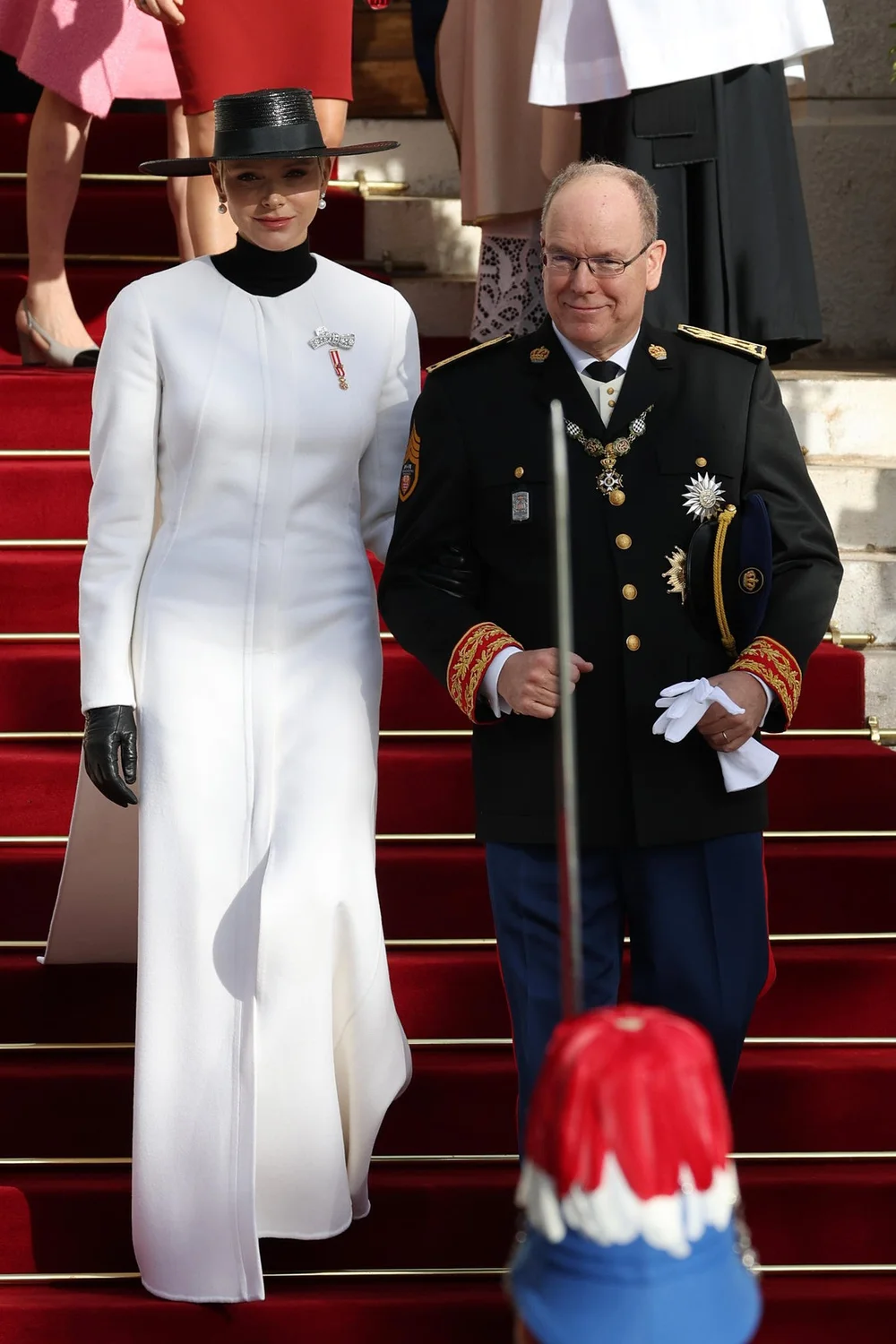 The Prince and Princess of Monaco Attend National Day 2022 Celebrations ...