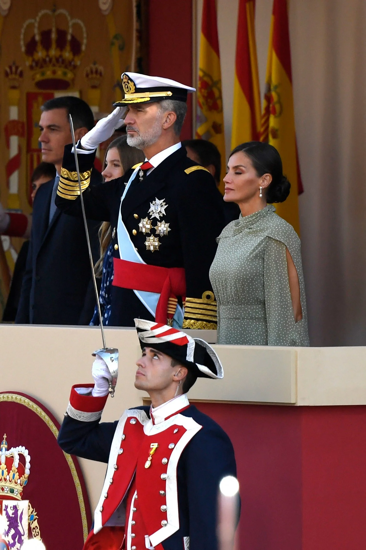 The Royal Family of Spain Attend National Day Military Parade 2022 ...