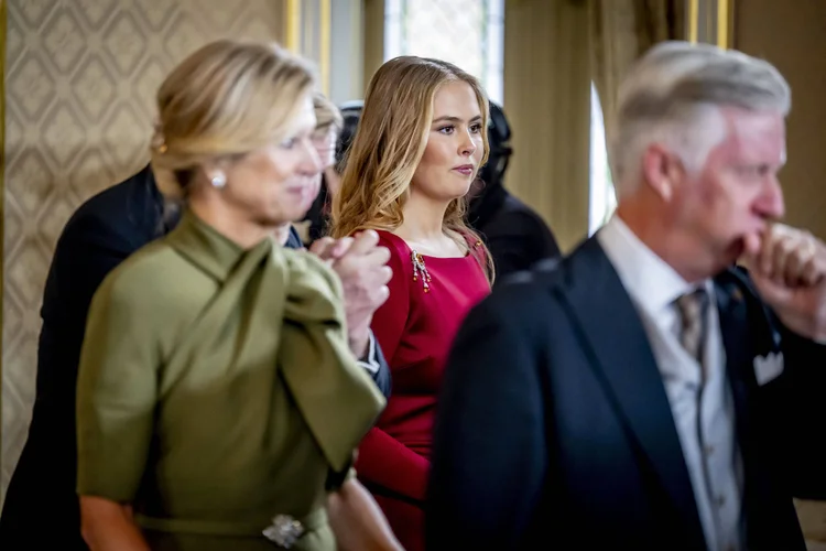 The Princess of Orange Attends Accession to the Throne Ceremony in ...