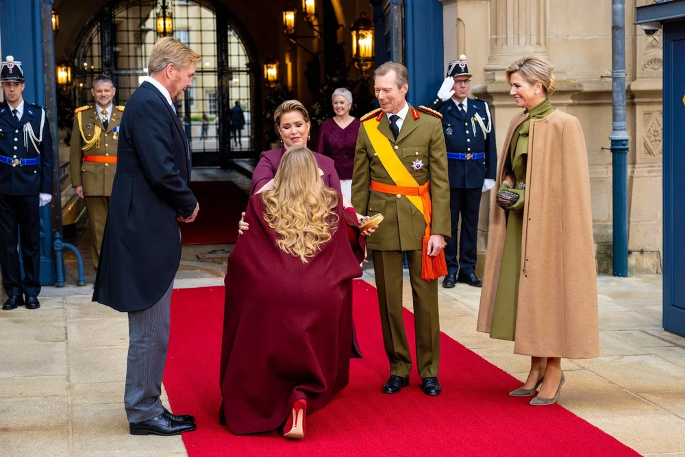 The Princess of Orange Attends Accession to the Throne Ceremony in ...