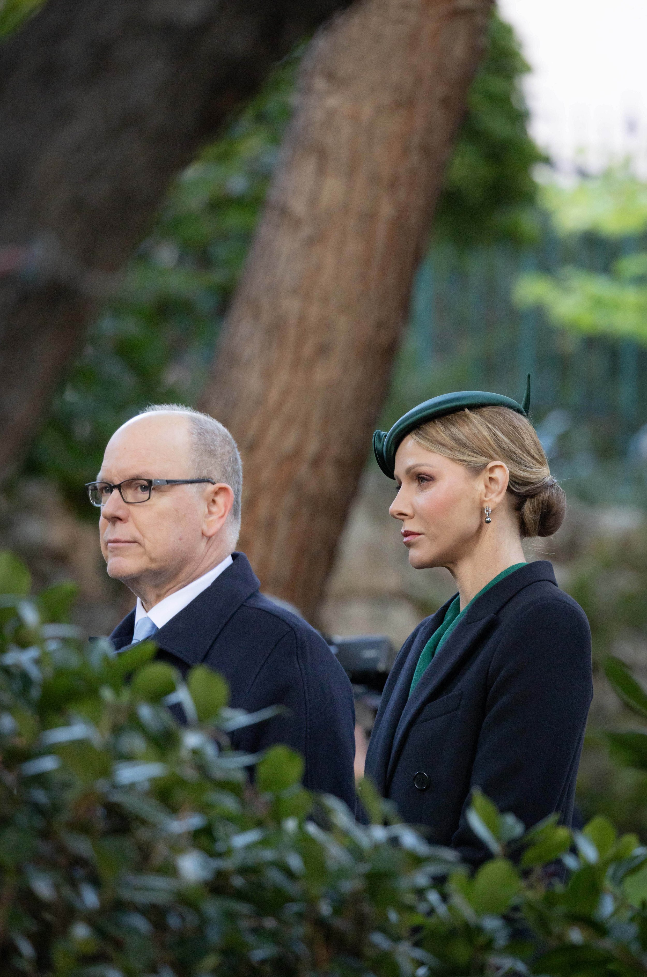 The Prince and Princess of Monaco Welcome the President of Portugal for ...