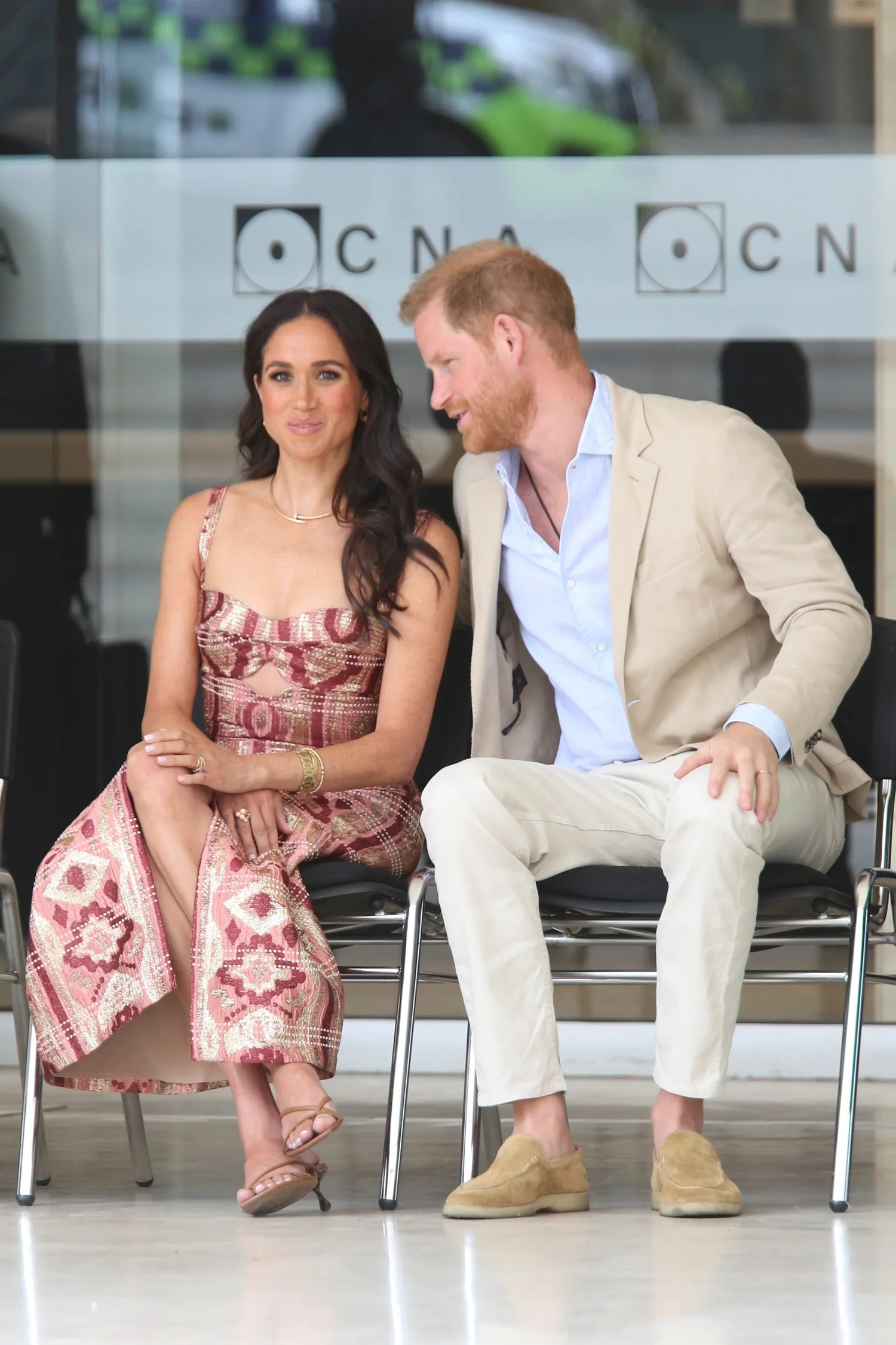 The Duke and Duchess of Sussex Visit Centro Nacional de las Artes Delia ...