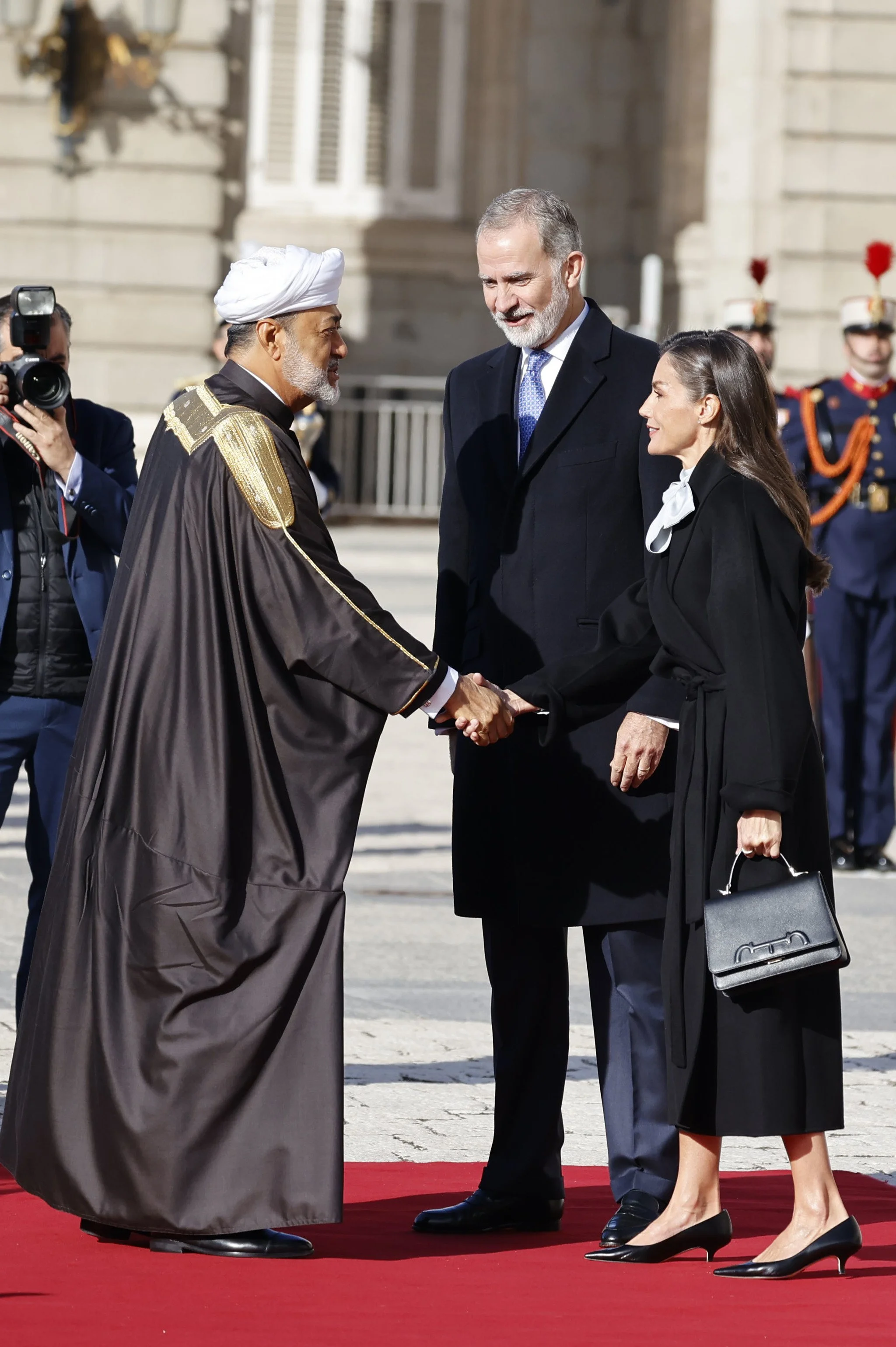 The King and Queen of Spain Welcome the Sultan of Oman for State Visit ...