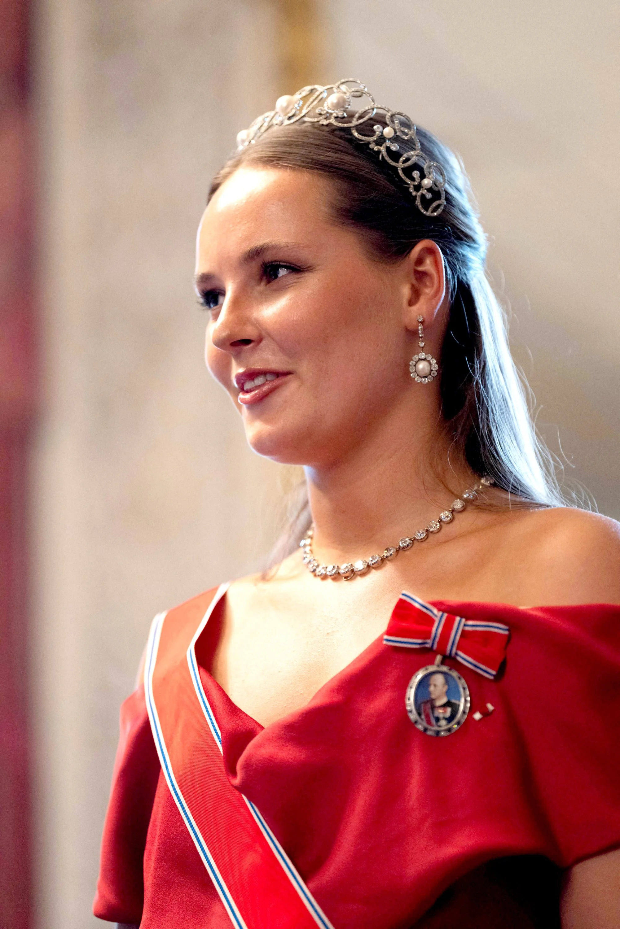 Princess Ingrid Alexandra Attends State Banquet Held for the President ...