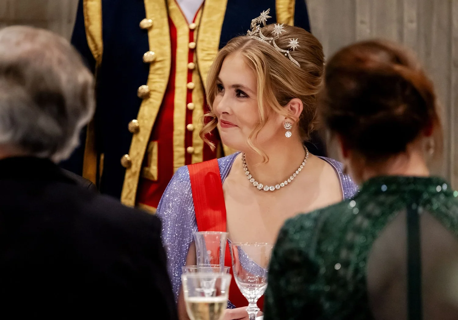 The Princess of Orange Attends State Banquet Held in Honour of the ...