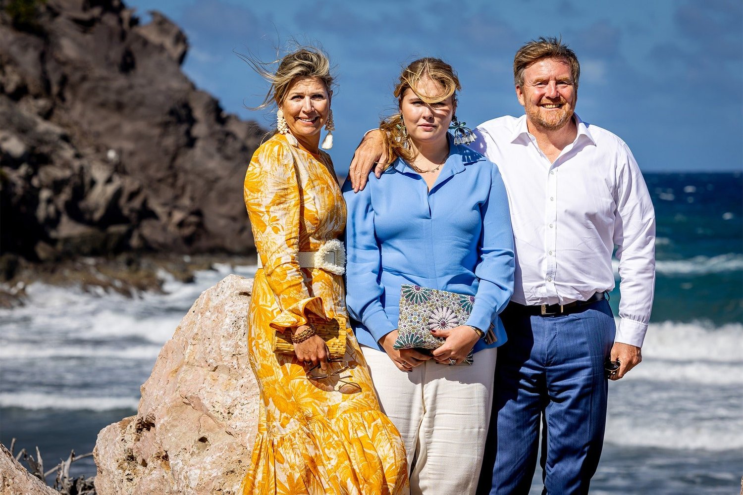 The King and Queen of The Netherlands and The Princess of Orange Visit ...