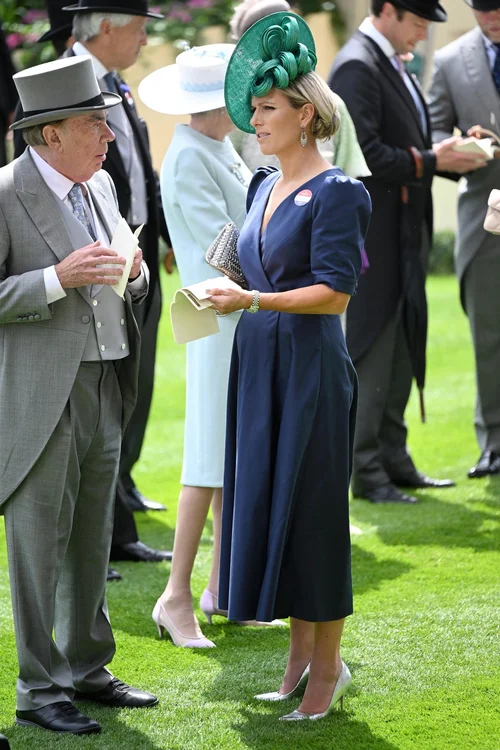 Zara Tindall Attends Royal Ascot 2023 Day 2 — Royal Portraits Gallery