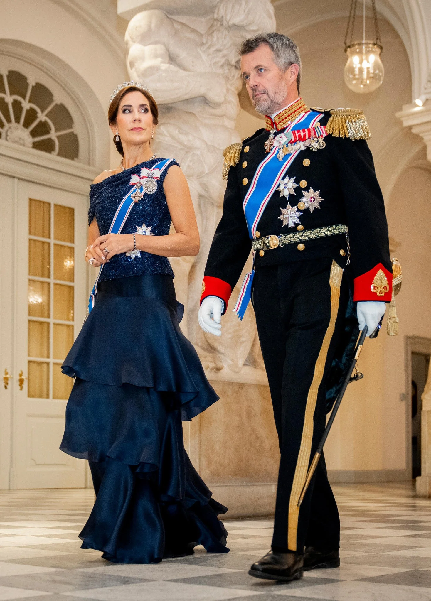 The King and Queen of Denmark Host State Banquet in Honour of the ...